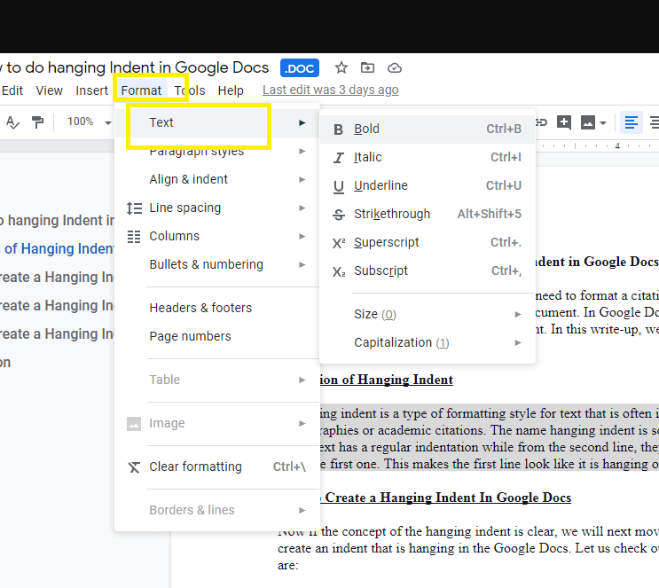How To Strikethrough Text In Google Docs OfficeBeginner