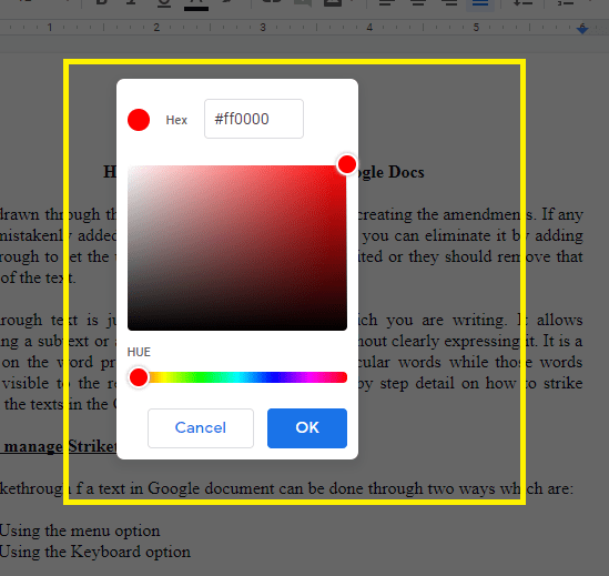  How To Highlight Text In Google Docs OfficeBeginner