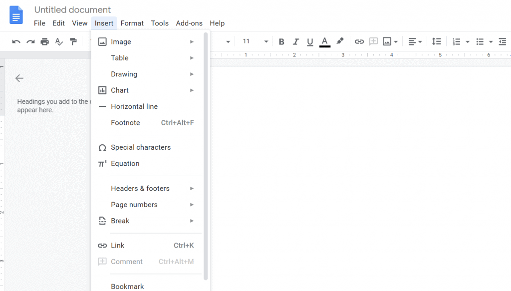 How To Insert A Horizontal Line In Google Docs OfficeBeginner