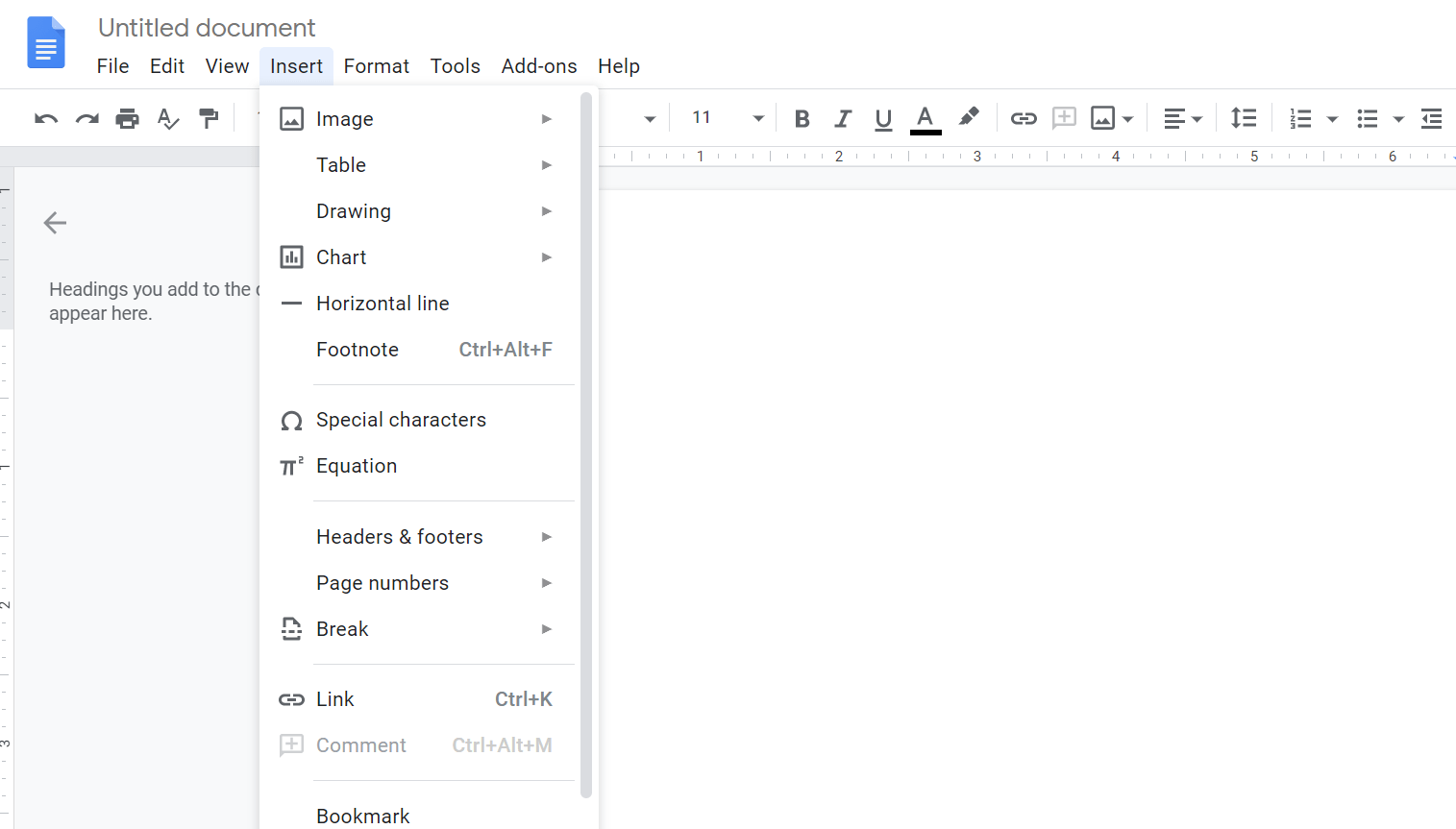 How To Insert A Horizontal Line In Google Docs OfficeBeginner