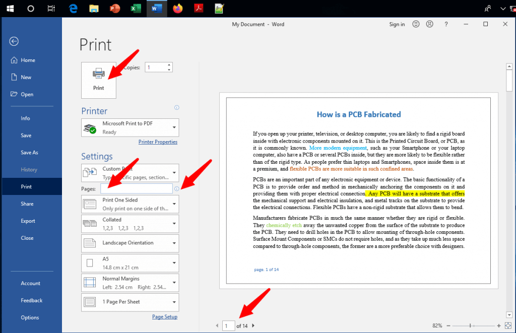 How To Print In Reverse Order In Word OfficeBeginner