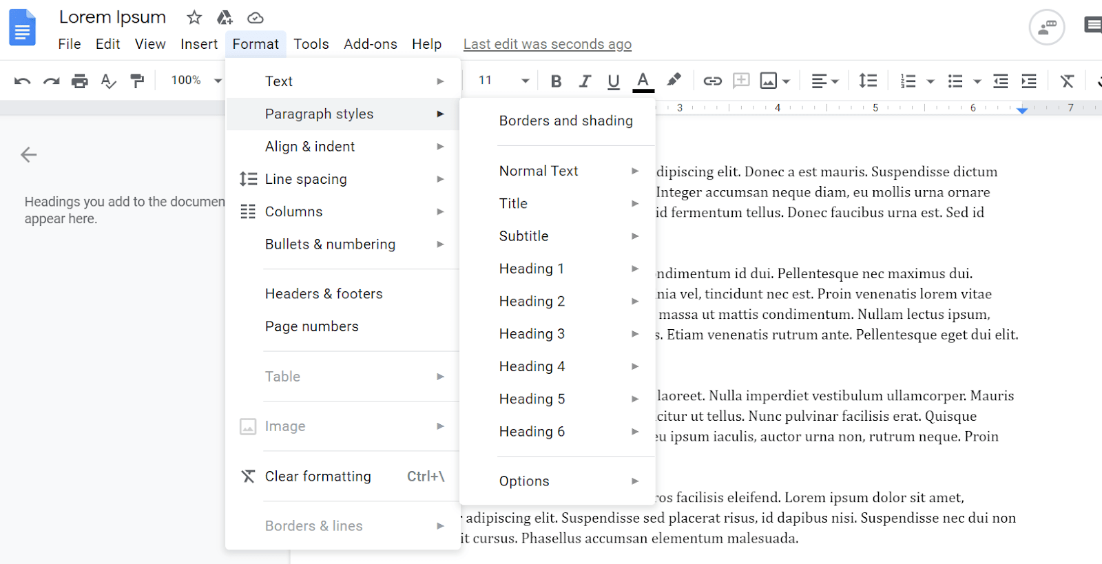 How To Insert A Vertical Line In Google Docs OfficeBeginner