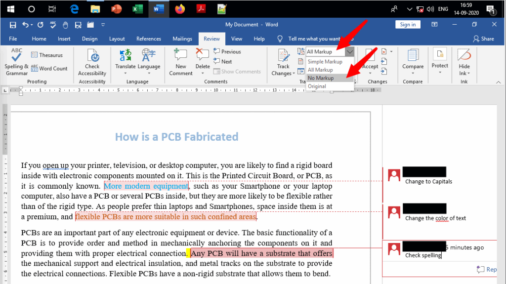 How To Print A Word Document Without Comments OfficeBeginner