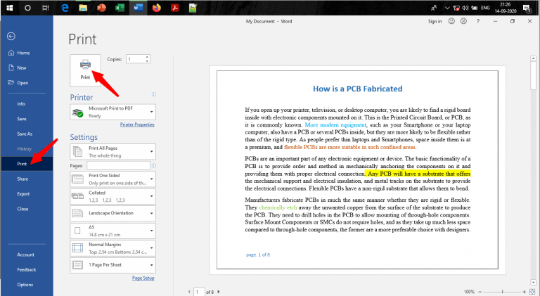 How To Print A Word Document Without Comments OfficeBeginner