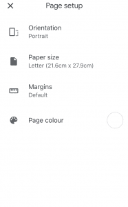 How to change your Google Doc to landscape orientation - OfficeBeginner