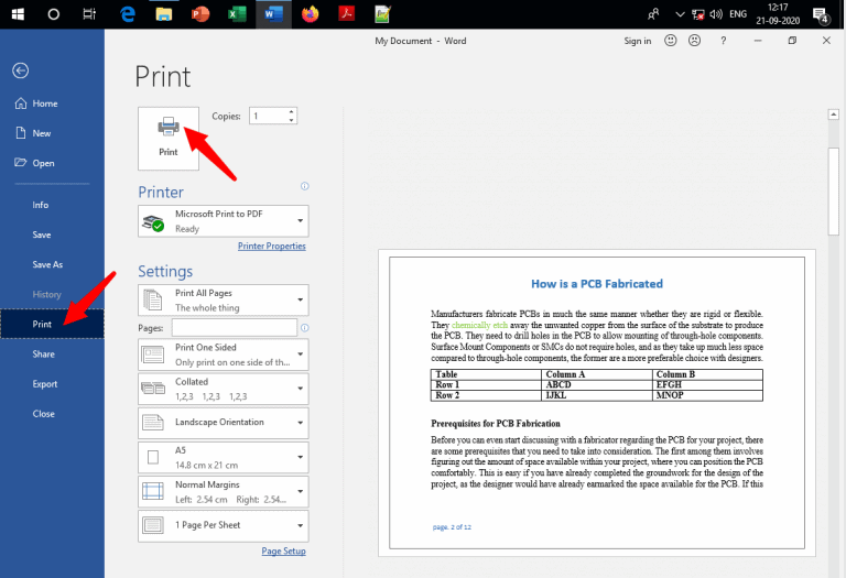 How To Print Gridlines In Word OfficeBeginner