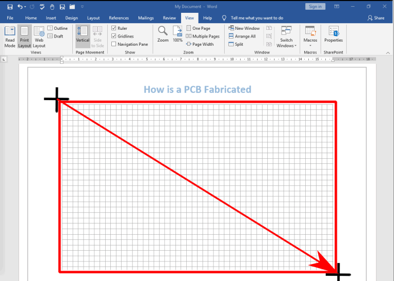 How To Print Gridlines In Word OfficeBeginner
