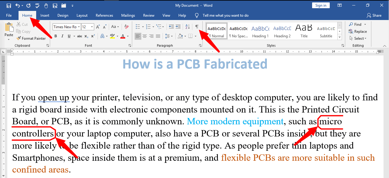 How To Insert Non Breaking Spaces In Word OfficeBeginner