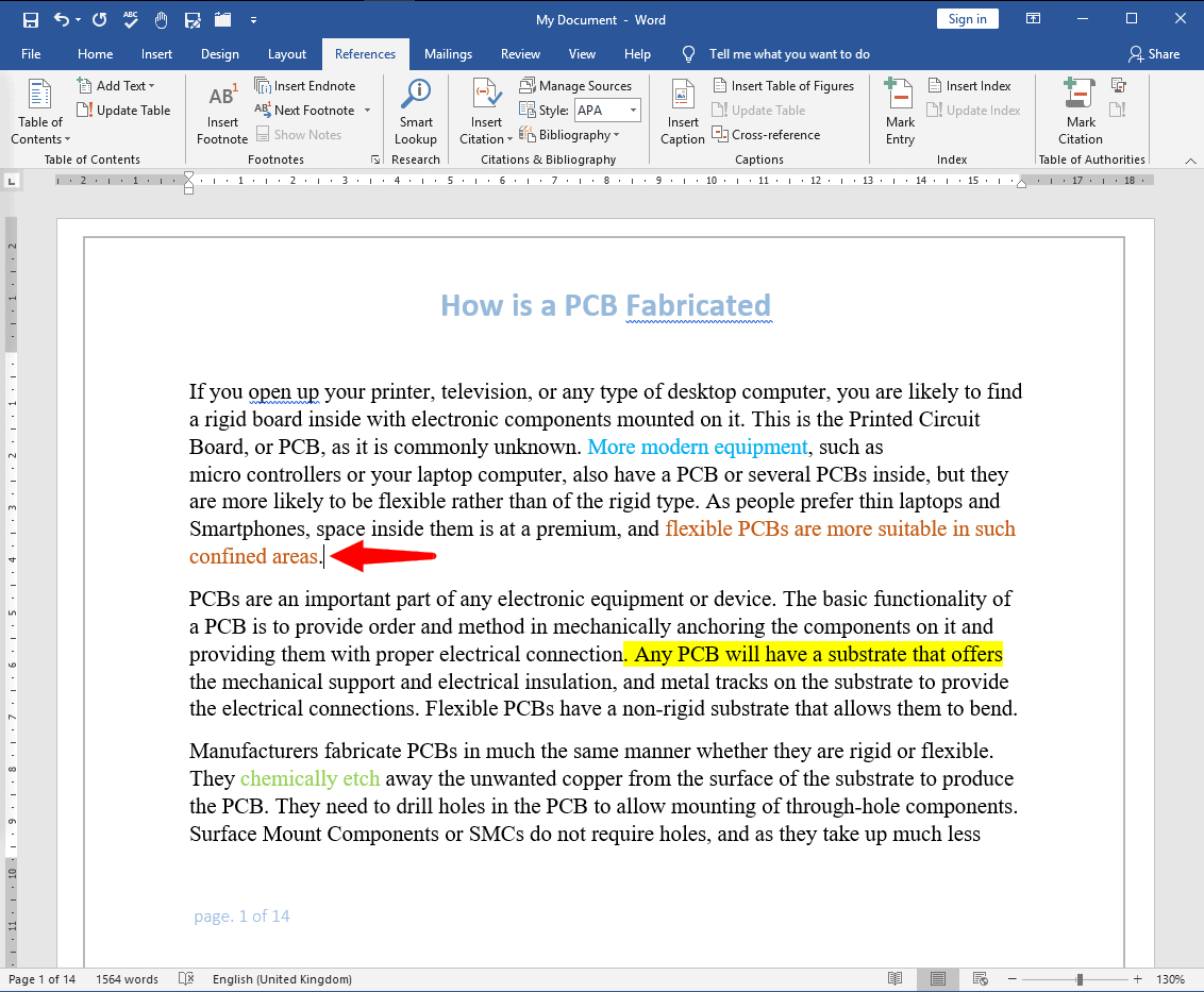 How To Insert Footnotes And Endnotes In MS Word Document OfficeBeginner