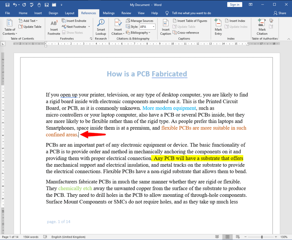 How To Insert Footnotes And Endnotes In MS Word Document OfficeBeginner