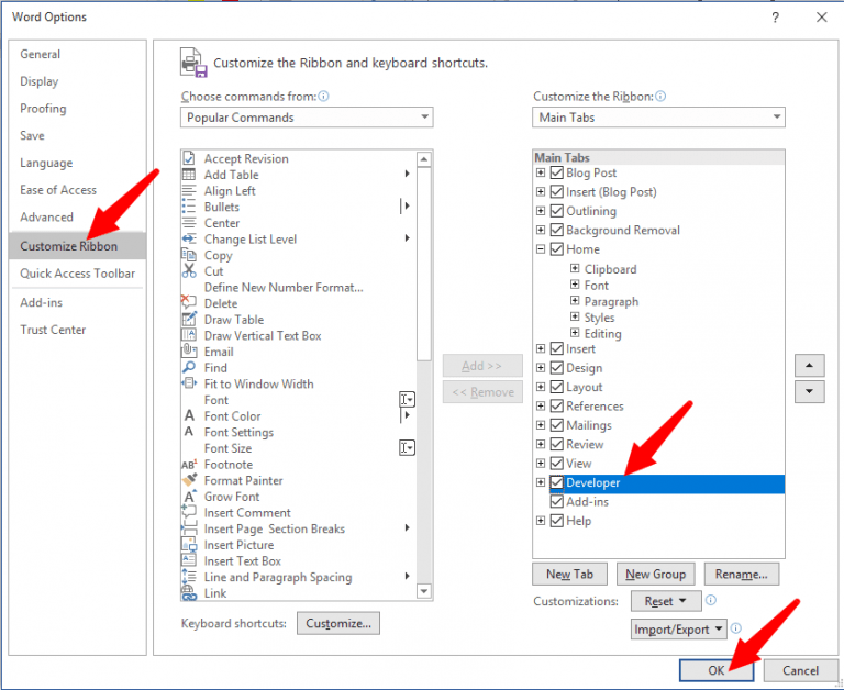 How To Insert A Checkbox In Word OfficeBeginner