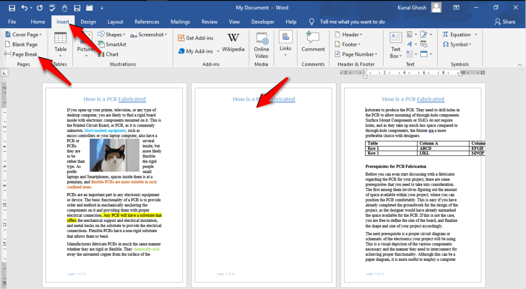 How To Duplicate A Page In Word OfficeBeginner