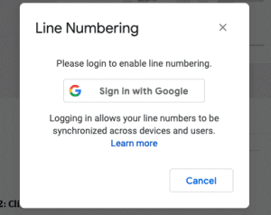 How to add line numbers in Google Docs - OfficeBeginner