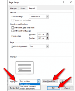 How to add Line Numbers in MS Word Document - OfficeBeginner