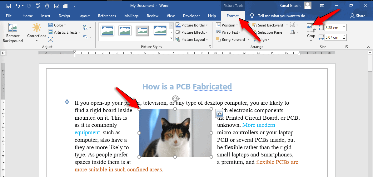 How To Resize An Image In Word OfficeBeginner
