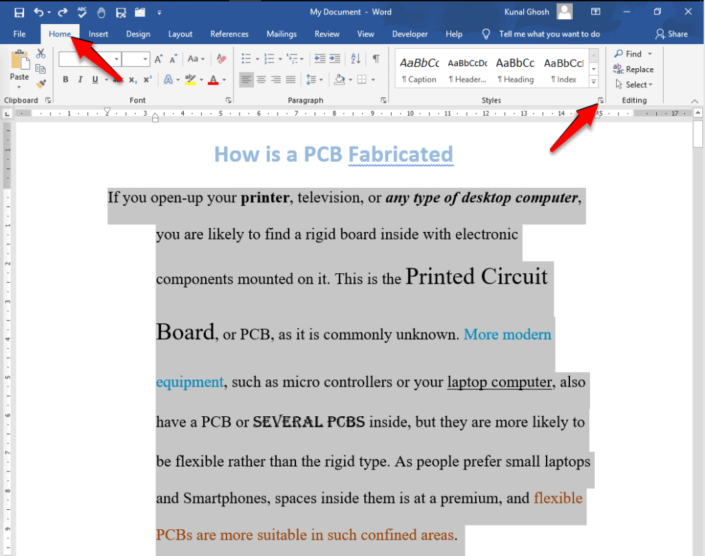 How To Remove Formatting In Word OfficeBeginner