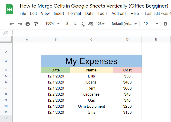 How To Merge Cells In Google Sheets Step By Step Guide Www vrogue co