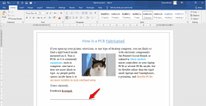 How to insert a Signature Line in Word - OfficeBeginner