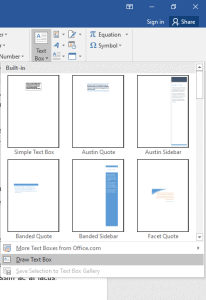 How to Insert a Text Box in MS Word - OfficeBeginner