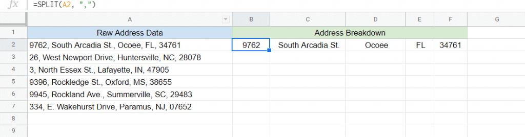 How To Create Split Cells In Google Sheets OfficeBeginner