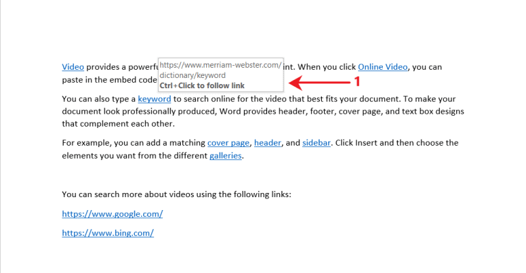 How to Remove a Hyperlink in MS Word - OfficeBeginner