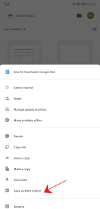 How to download a Google Doc - OfficeBeginner