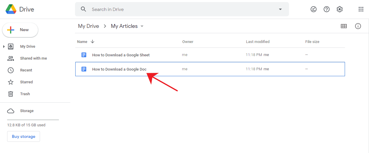 How to download a Google Doc - OfficeBeginner