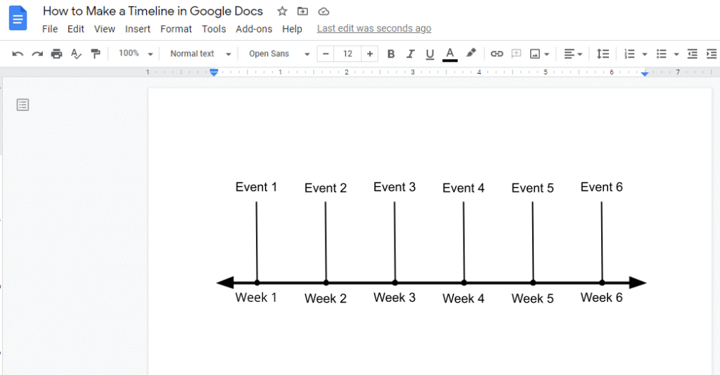How To Make A Timeline In Google Sheets Free Template Gambaran