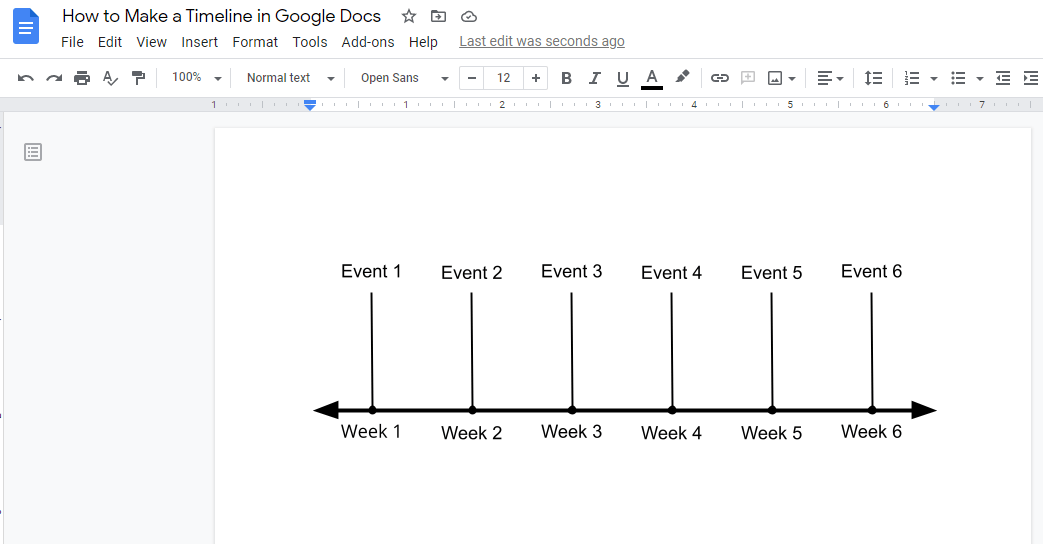 How To Create A Timeline In Google Docs OfficeBeginner