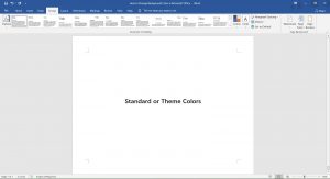 How to change background color in MS Word - OfficeBeginner