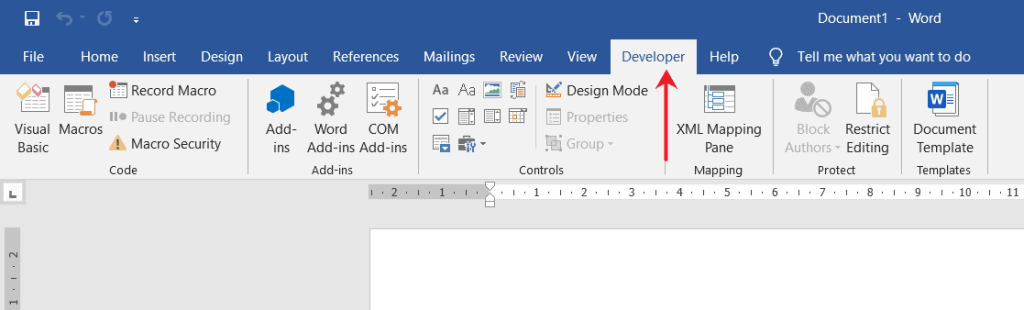 How To Use Developer Mode In Word The Best Developer Images