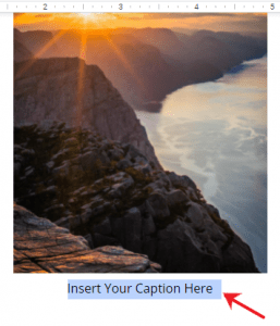 How to Add Caption to an Image in Google Docs - OfficeBeginner