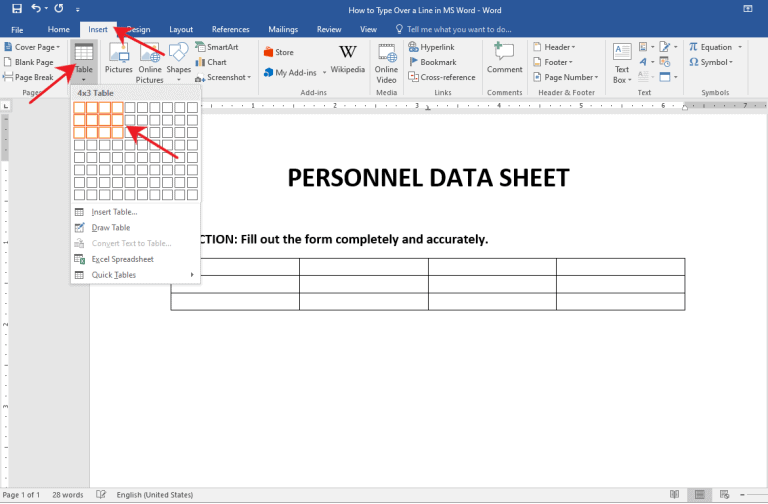 how-to-type-over-a-line-in-ms-word-officebeginner