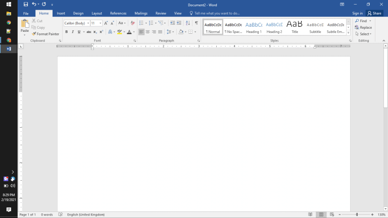 How to Type Over a Line in MS Word - OfficeBeginner