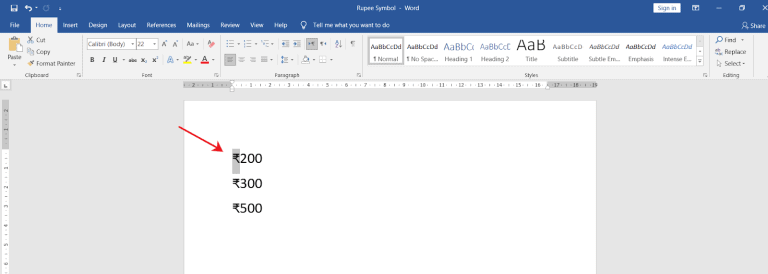 how-to-insert-rupee-symbol-in-ms-word-officebeginner