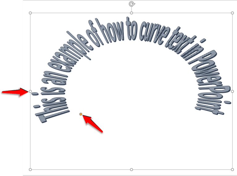 How To Curve Text In PowerPoint OfficeBeginner