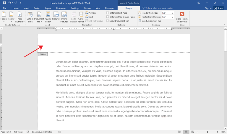 How to Lock an Image in Word? - OfficeBeginner
