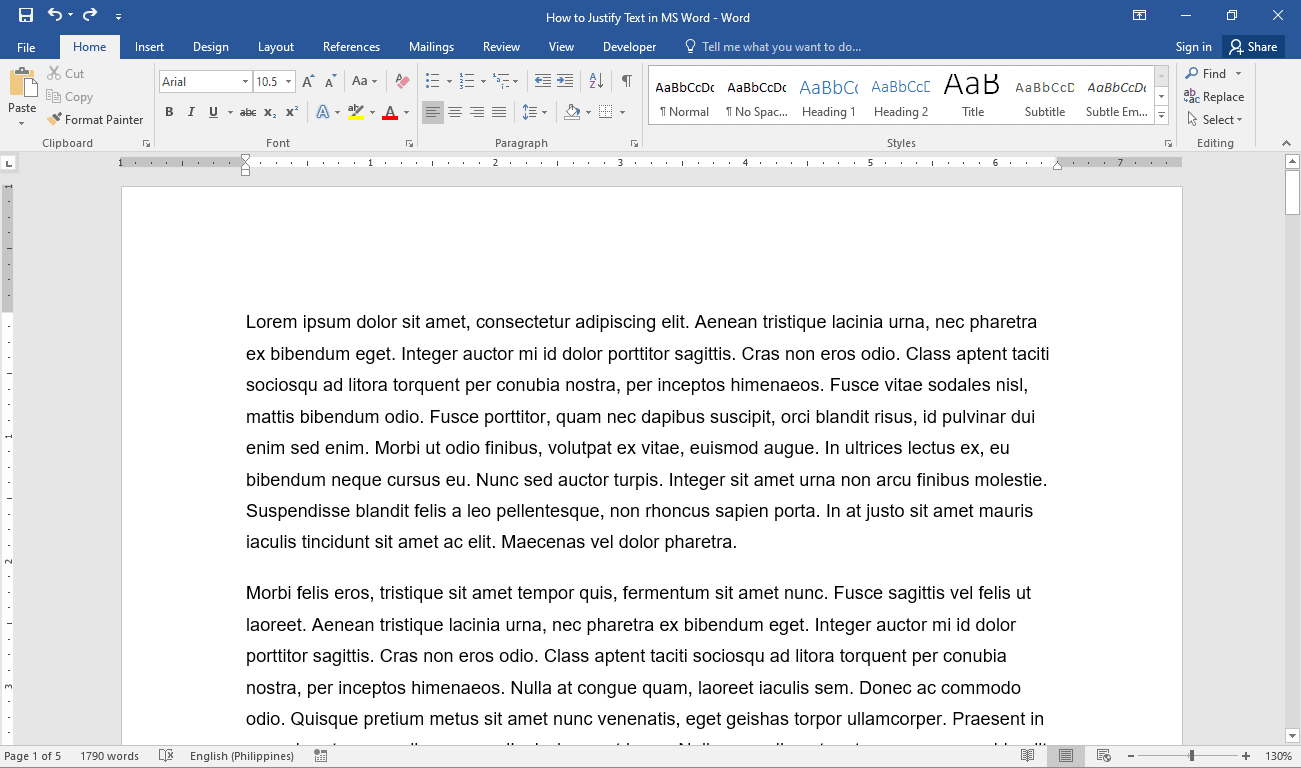 how-to-justify-text-in-ms-word-officebeginner