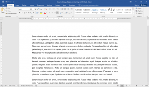 How to create one-inch margin in MS Word - OfficeBeginner
