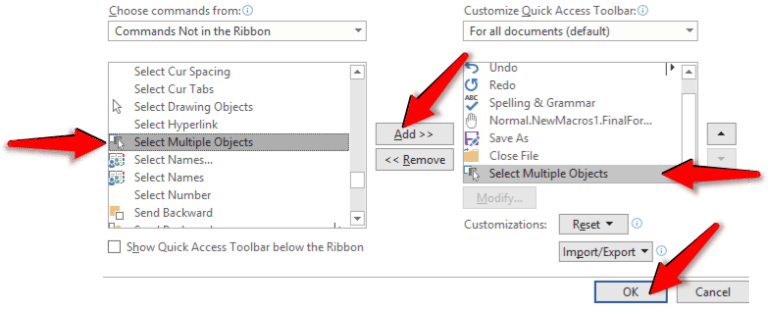 How To Select Multiple Pictures In Word OfficeBeginner