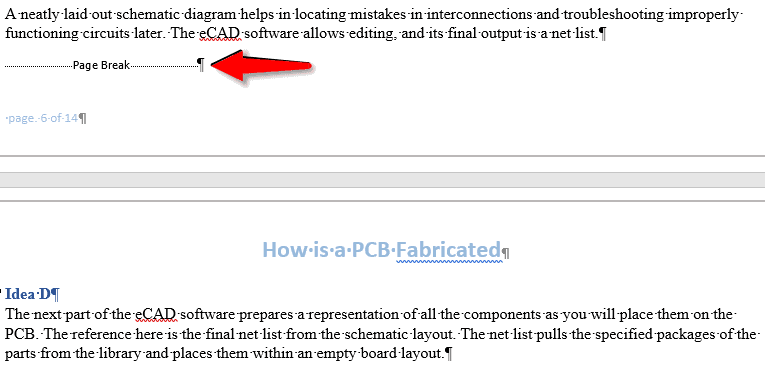 How To View All Page Breaks In A Word Document OfficeBeginner
