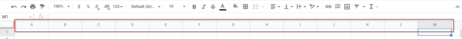 How to rename a column in Google Sheets - OfficeBeginner