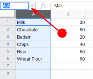 How to rename a column in Google Sheets - OfficeBeginner