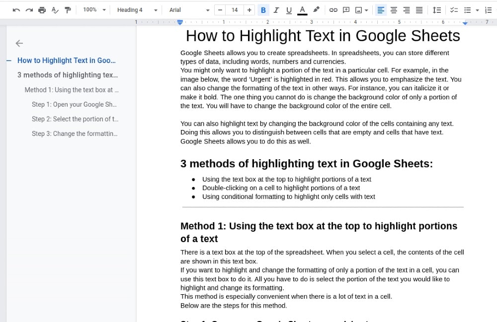 How To Add Outline In Google Docs OfficeBeginner