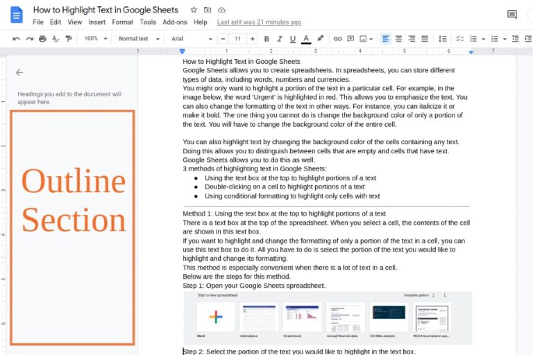 How To Add Outline In Google Docs OfficeBeginner