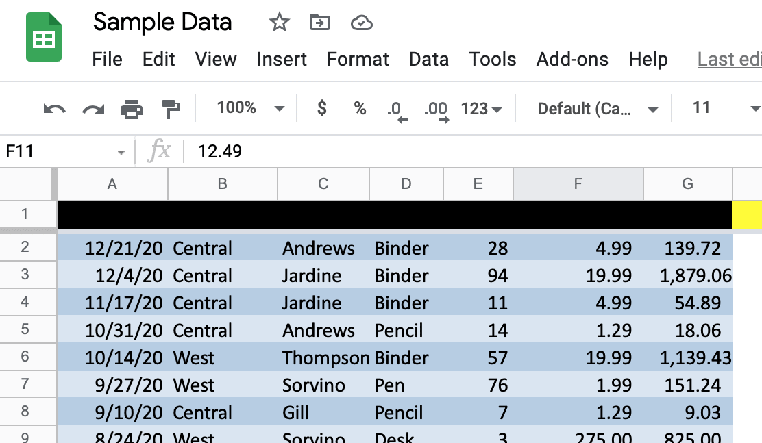 How To Delete Empty Rows In Google Sheets OfficeBeginner