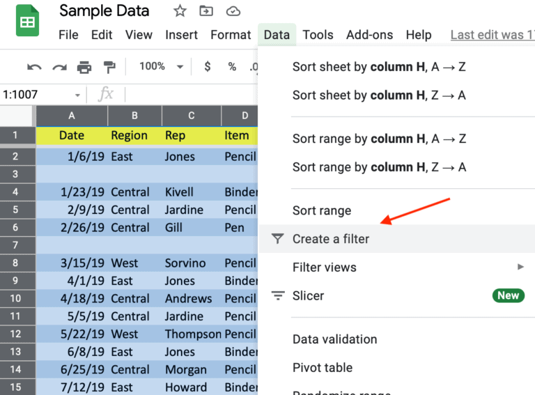 How To Delete Empty Rows In Google Sheets OfficeBeginner