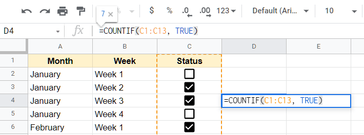 How To Count Checkboxes In Google Sheets OfficeBeginner
