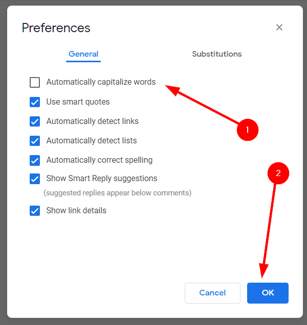 How To Turn Off Automatic Capitalization In Google Docs OfficeBeginner