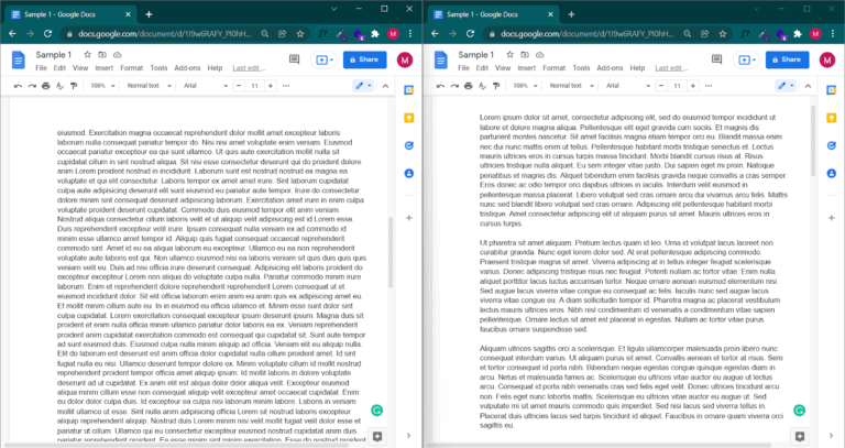 How to view two pages side by side in Google Docs - OfficeBeginner